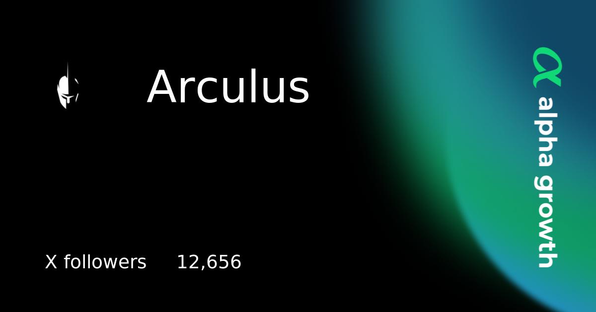 Arculus Crypto Analytics & User Data | AlphaGrowth