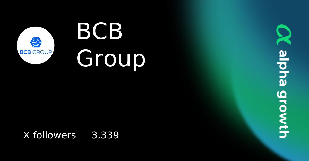 BCB Group Crypto Analytics & User Data | AlphaGrowth
