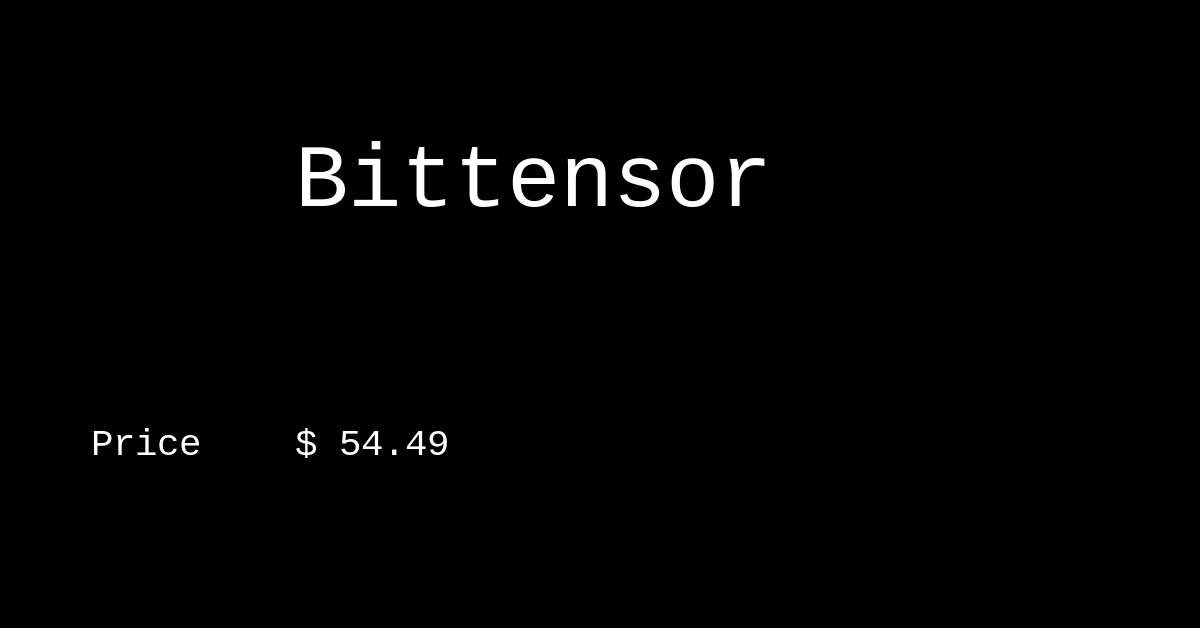 Bittensor & tao Token Crypto Analytics & User Data | AlphaGrowth