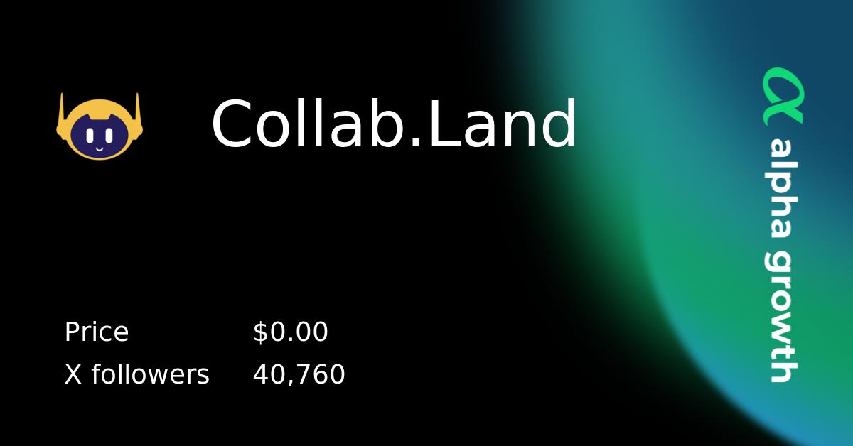 Collab.Land & 0X8B21E9B7DAF2C4325BF3D18C1BEB79A347FE902A Token Crypto Analytics & User Data ...