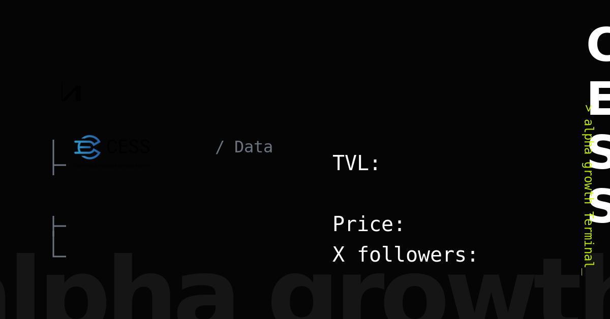 Cumulus Encrypted Storage System & cess Token Crypto Analytics & User ...