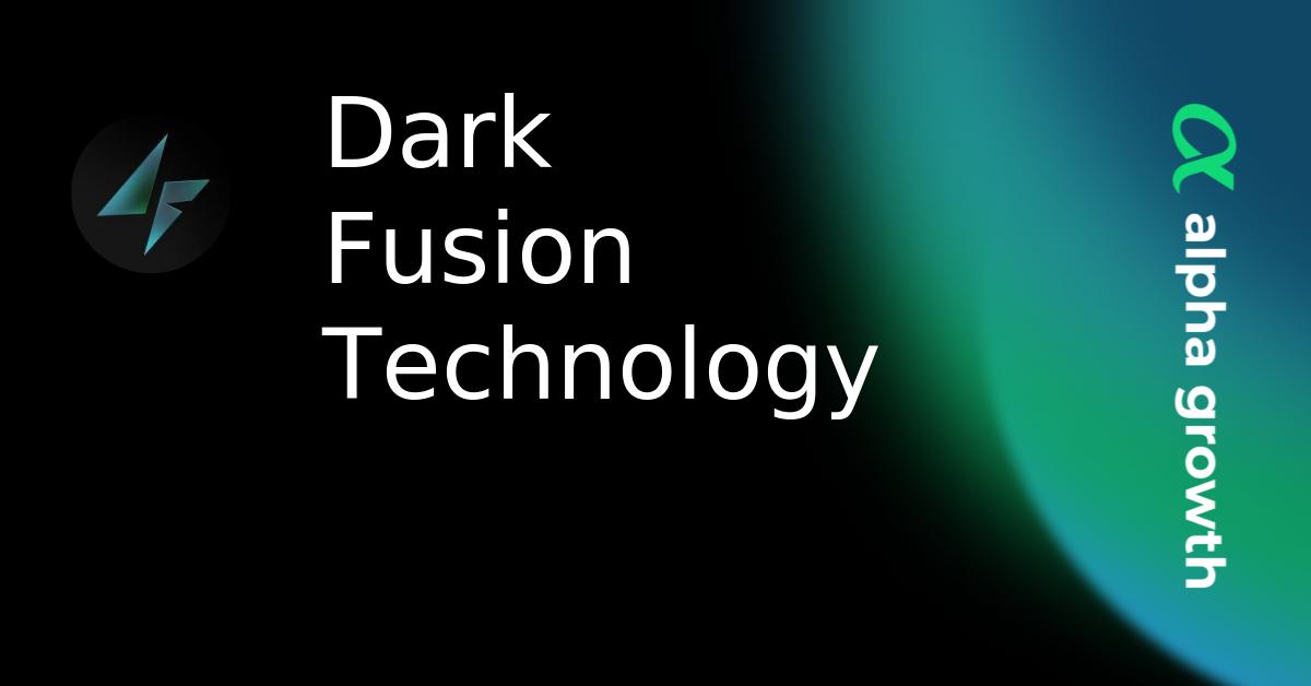 Dark Fusion Technology Crypto Analytics & User Data | AlphaGrowth