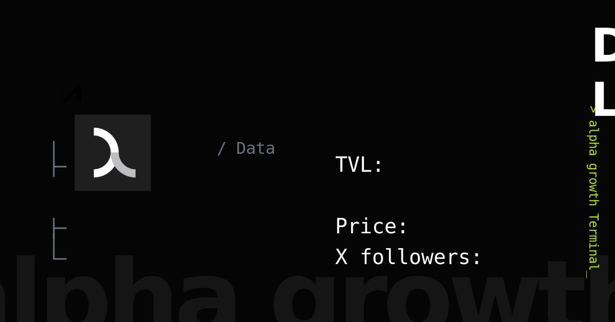 Data Lake & LAKE Token Crypto Analytics & User Data | AlphaGrowth