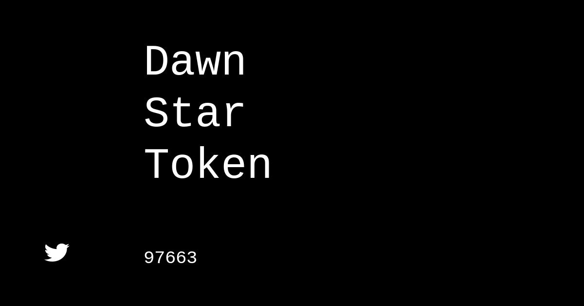 Dawn Star Token & dsf Token Crypto Analytics & User Data | AlphaGrowth