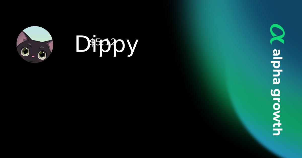 Dippy & sn11 Token Crypto Analytics & User Data | AlphaGrowth