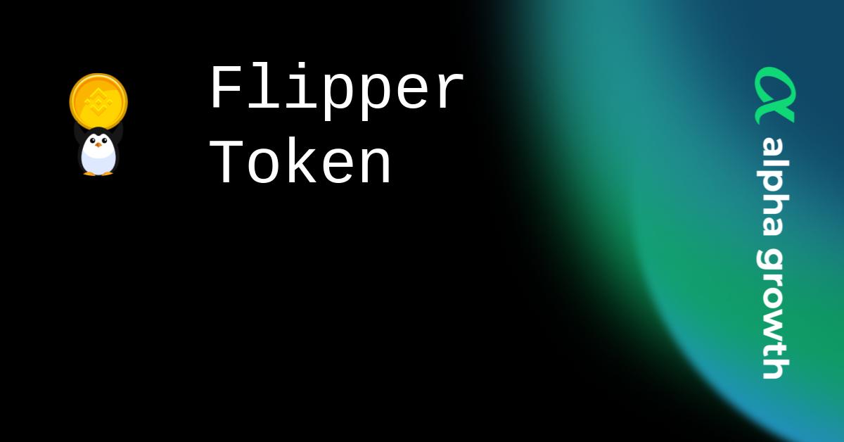 Flipper Token & flip Token Crypto Analytics & User Data | AlphaGrowth