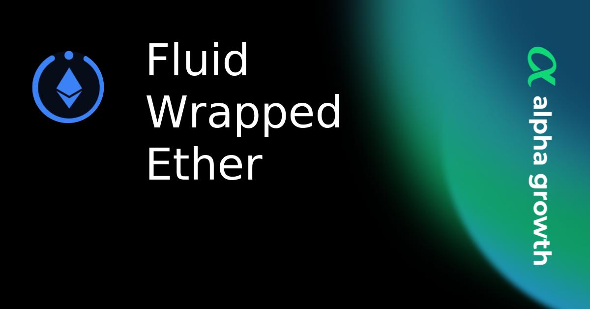 Fluid Wrapped Ether & fweth Token Crypto Analytics & User Data ...