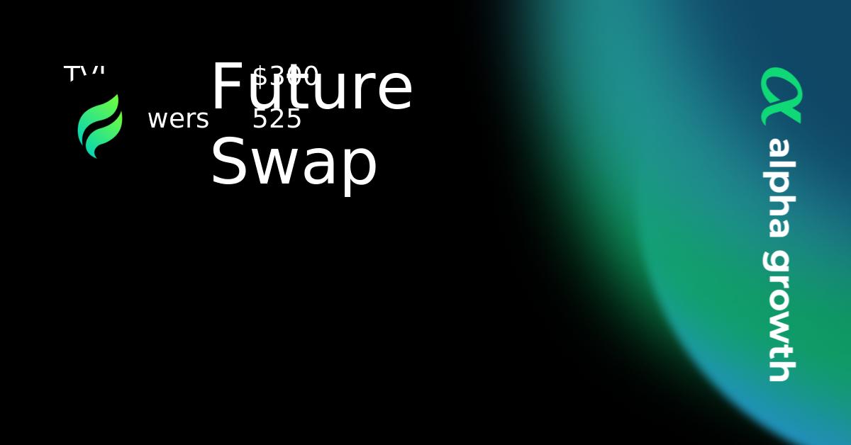 Future Swap Crypto Analytics & User Data | AlphaGrowth