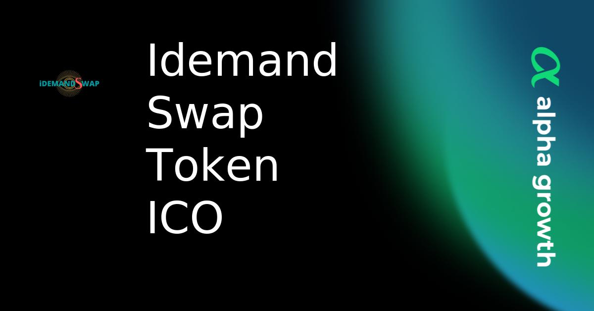 Idemand Swap Token ICO & IDMT Token Crypto Analytics & User Data | AlphaGrowth