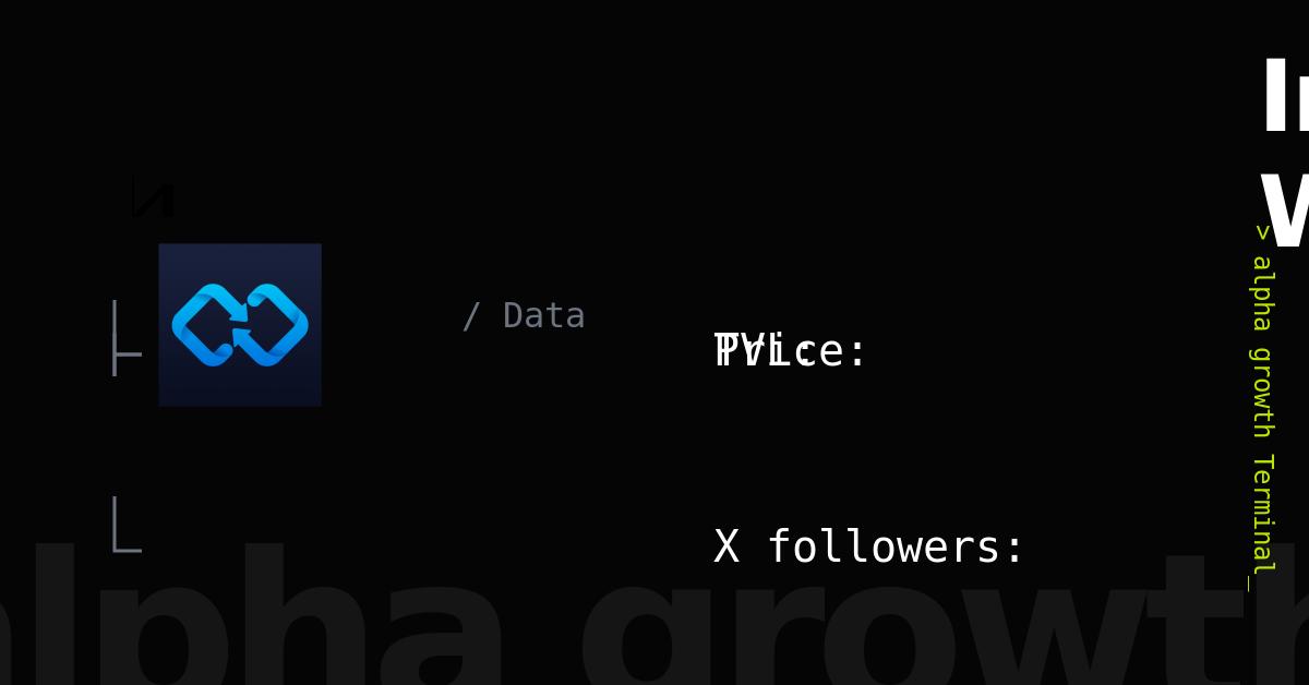 Infinity Wallet Crypto Analytics & User Data | AlphaGrowth