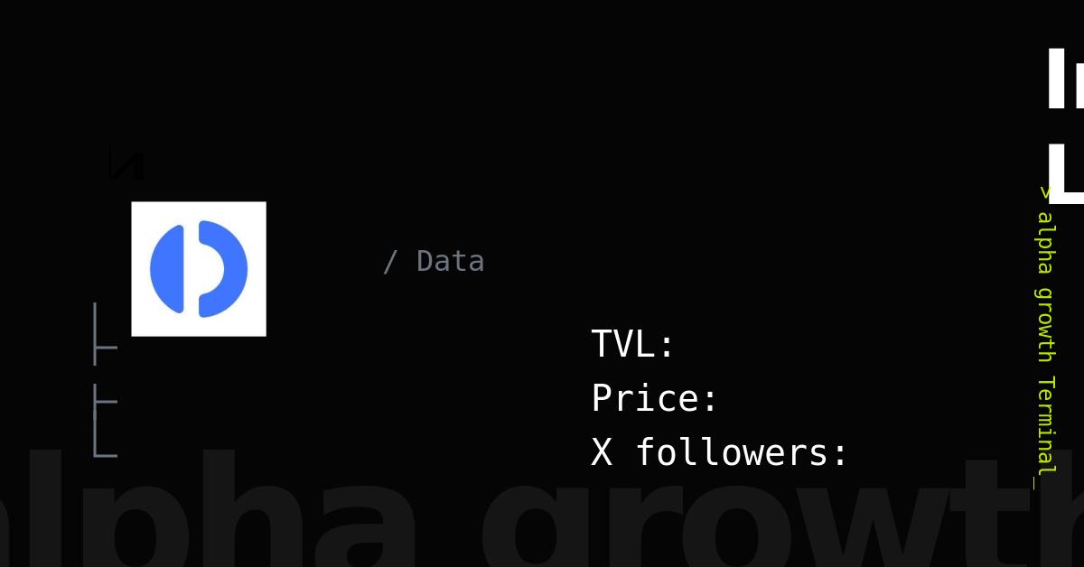 Instadapp Lite Crypto Analytics & User Data | AlphaGrowth