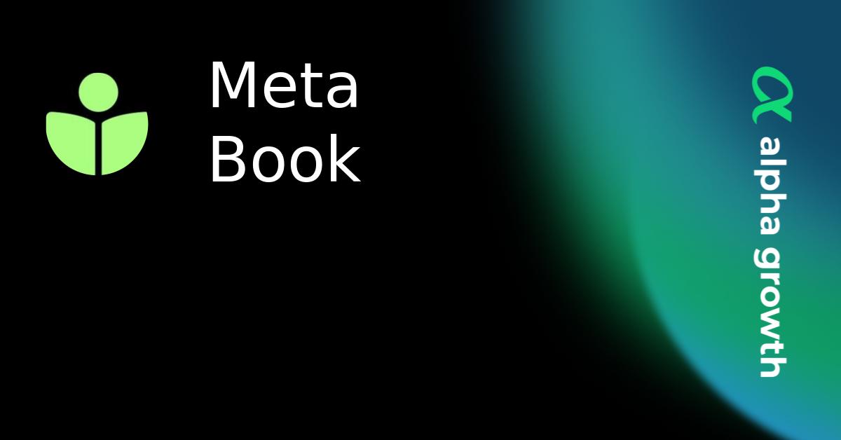 Meta Book & book Token Crypto Analytics & User Data | AlphaGrowth