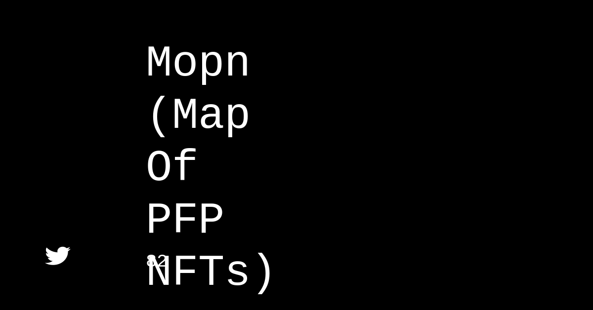 Mopn (Map Of PFP NFTs) & Crypto Analytics & User Data | AlphaGrowth
