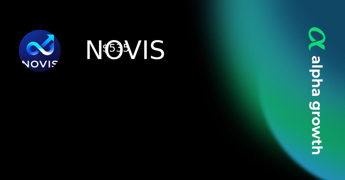 NOVIS Crypto Analytics & User Data | AlphaGrowth