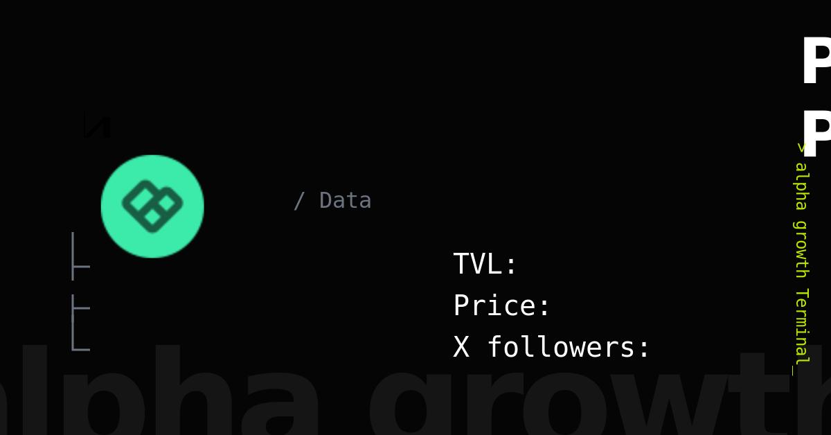 Perpetual Protocol & PERP Token Crypto Analytics & User Data | AlphaGrowth