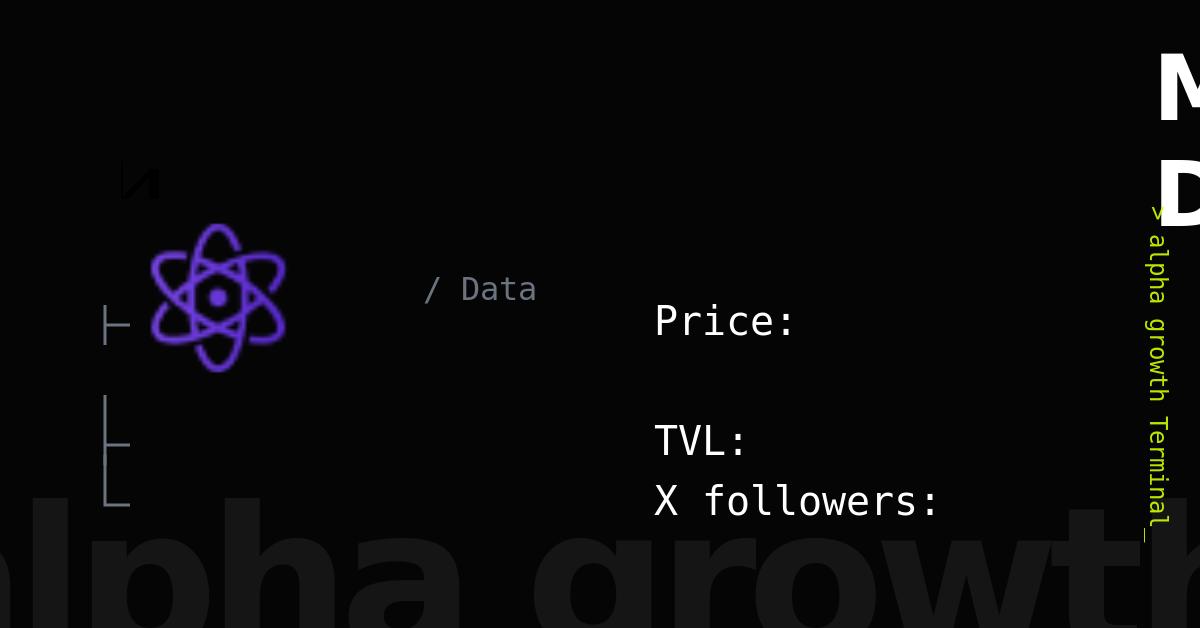 MetalX Dex Crypto Analytics & User Data | AlphaGrowth
