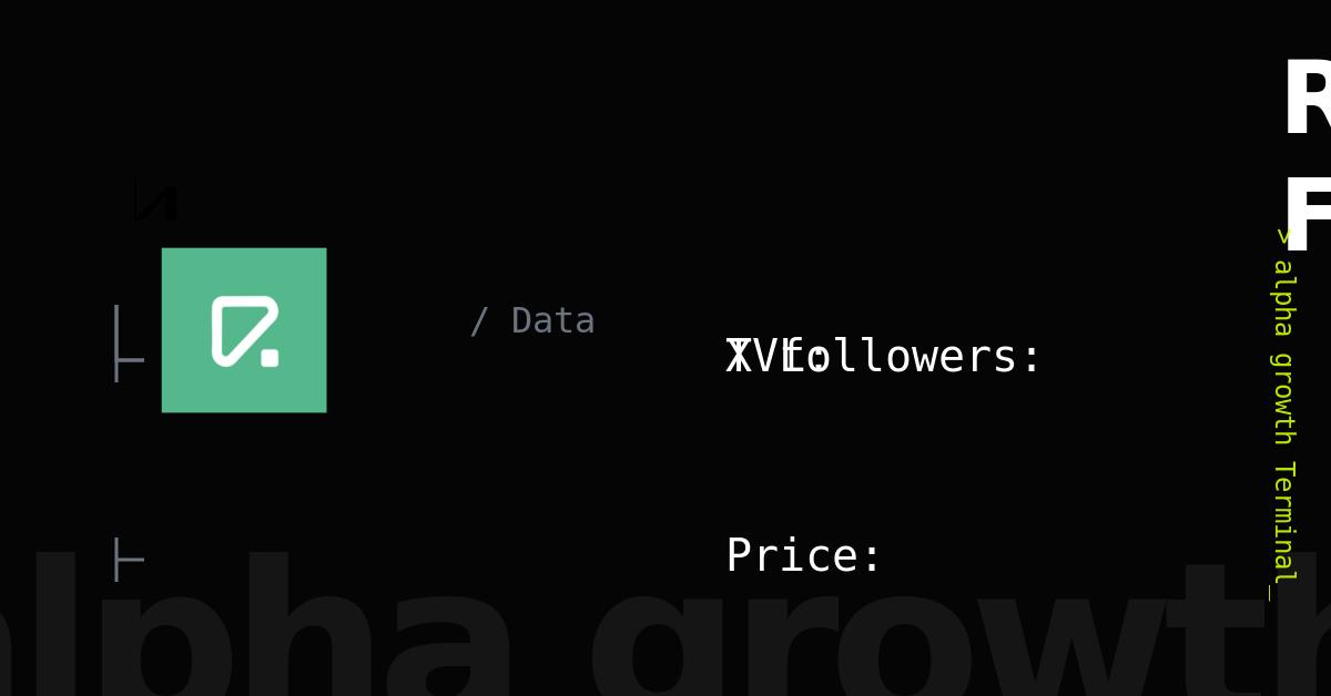 Rifts Finance & rifts Token Crypto Analytics & User Data | AlphaGrowth