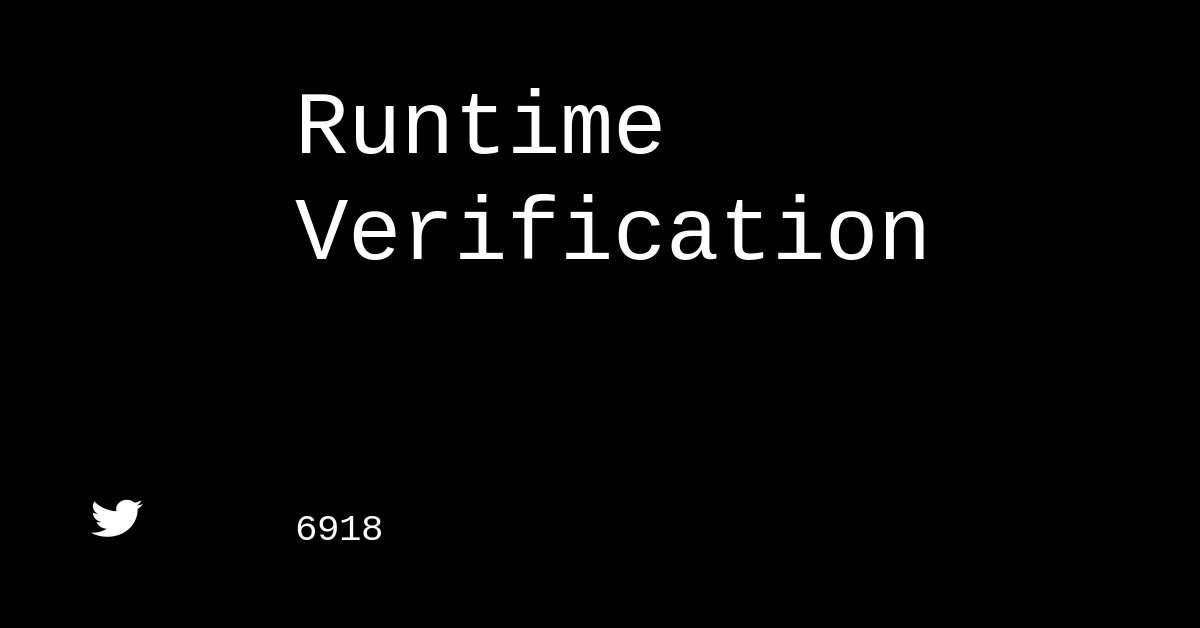 Runtime Verification & Crypto Analytics & User Data | AlphaGrowth