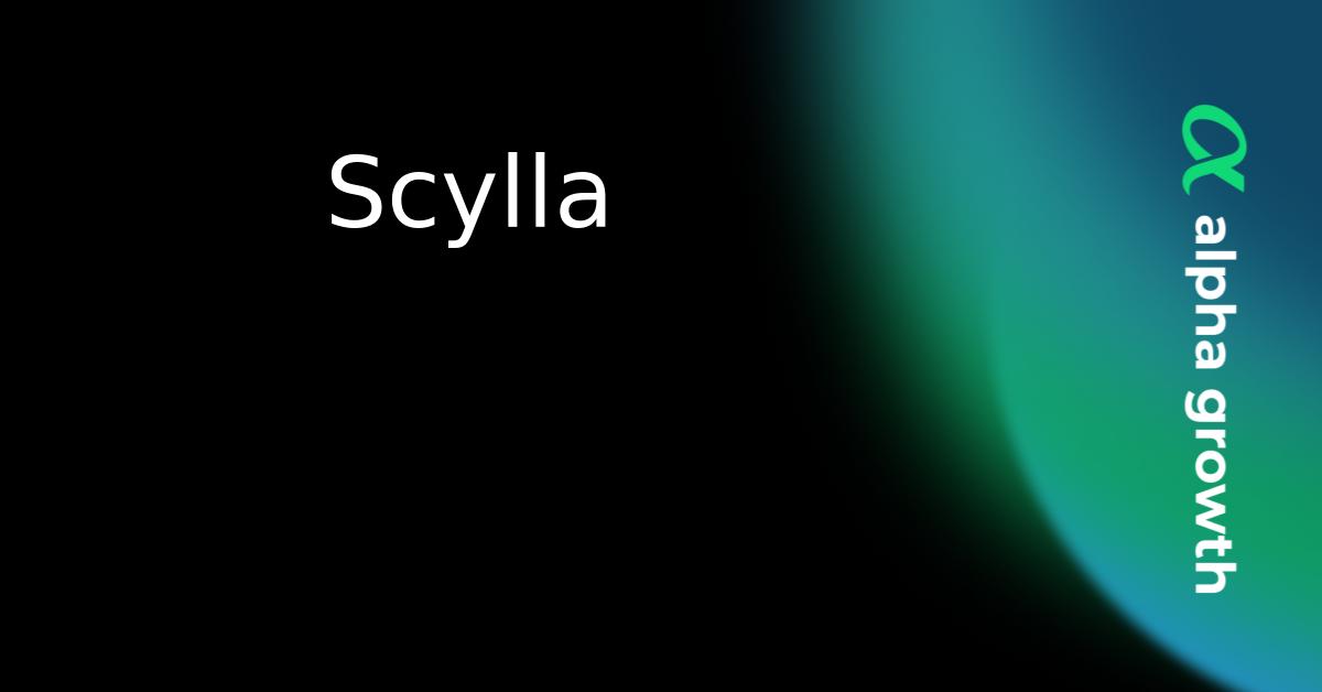 Scylla Crypto Analytics & User Data | AlphaGrowth