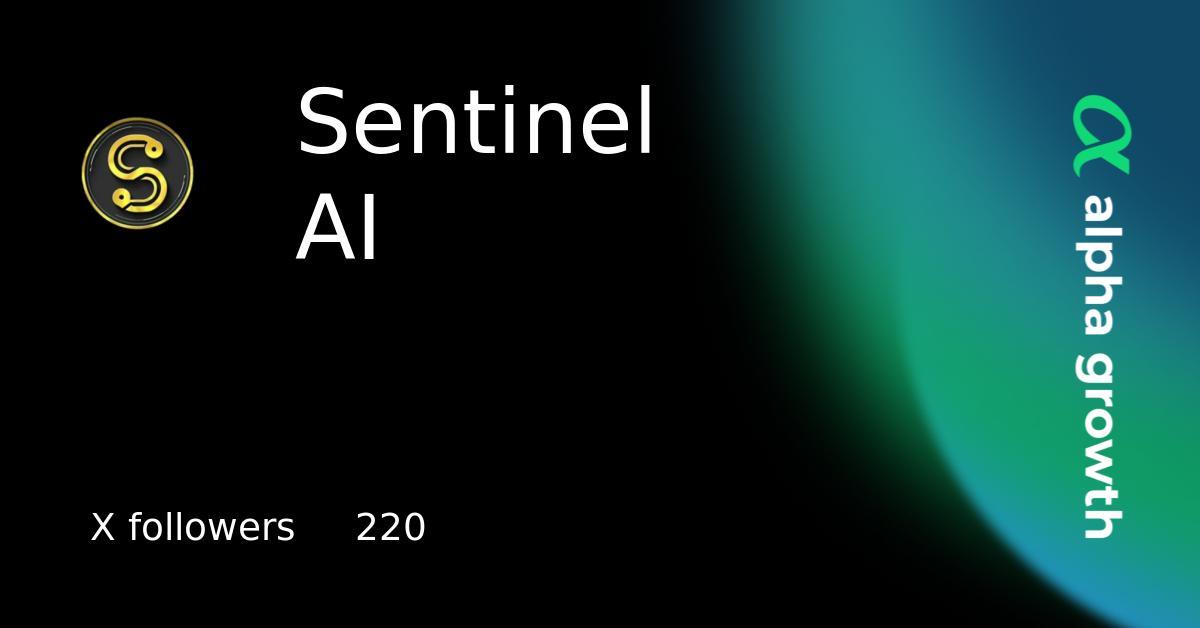 Sentinel AI & senai Token Crypto Analytics & User Data | AlphaGrowth