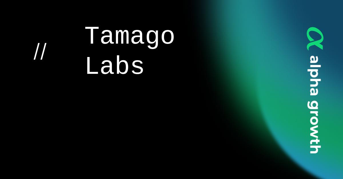 Tamago Labs Crypto Analytics & User Data | AlphaGrowth