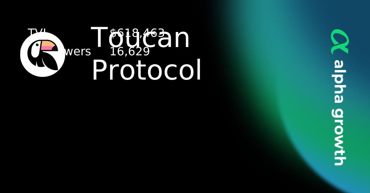 Toucan Protocol & BCT Token Crypto Analytics & User Data | AlphaGrowth