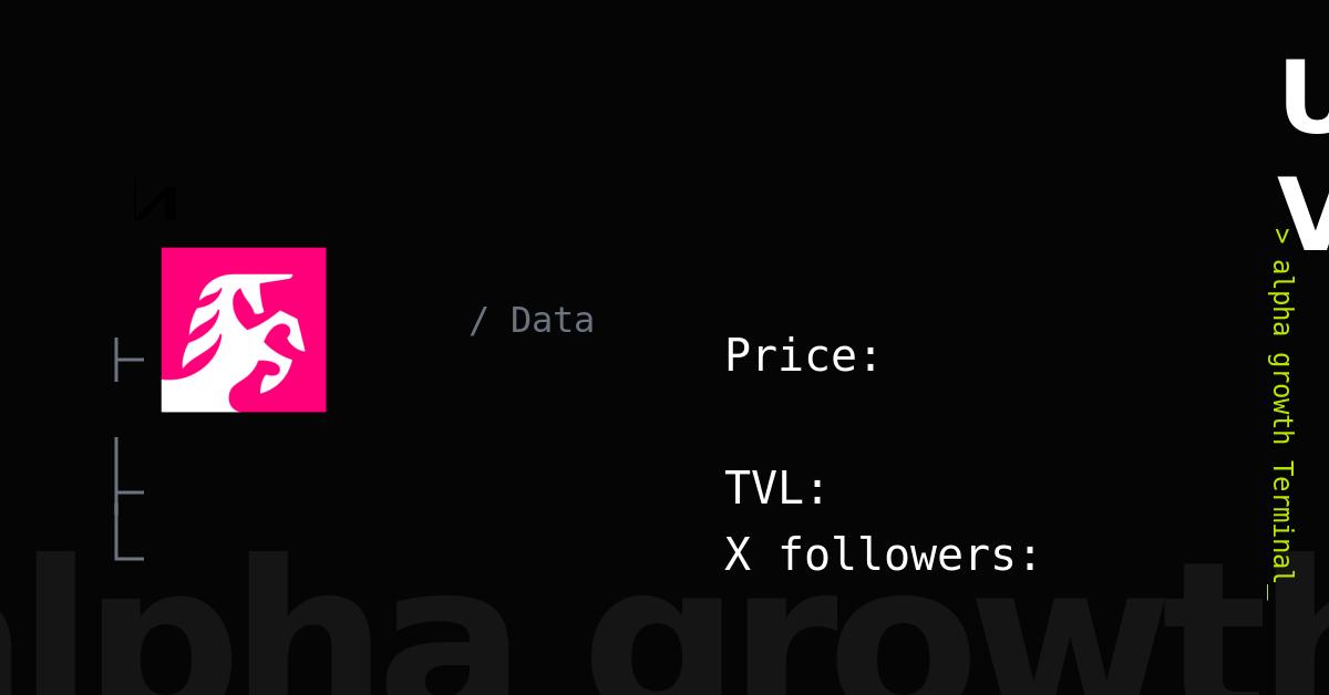 Uniswap V2 & UNI Token Crypto Analytics & User Data | AlphaGrowth