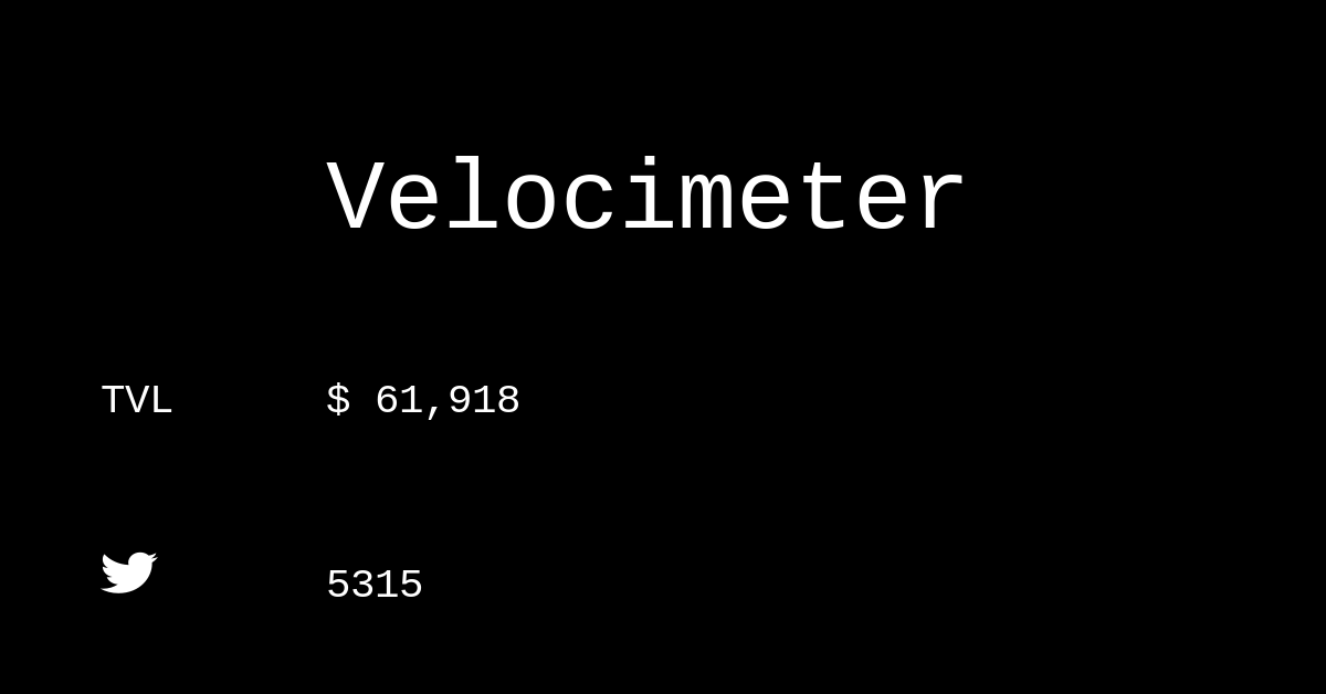Velocimeter & FLOW Token Crypto Analytics & User Data | AlphaGrowth