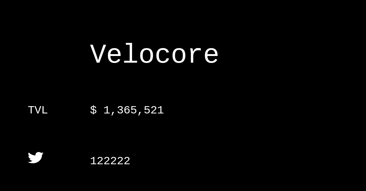 Velocore & VC Token Crypto Analytics & User Data | AlphaGrowth