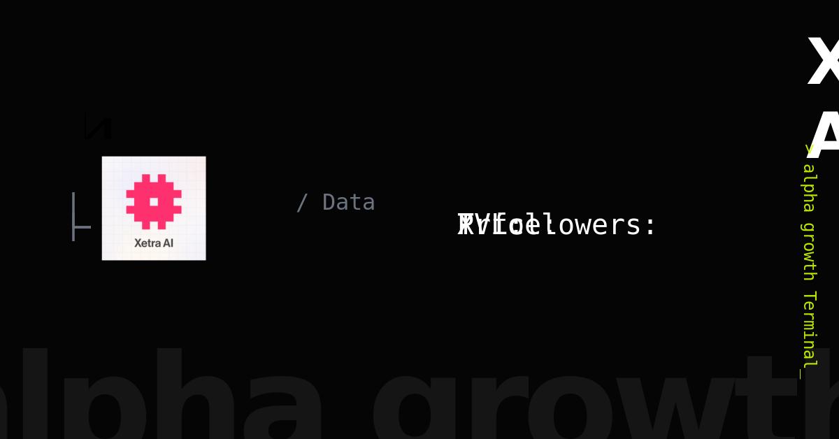 Xetra AI & xetra Token Crypto Analytics & User Data | AlphaGrowth